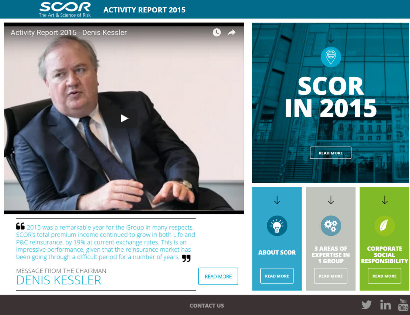 Press Center | SCOR.COM